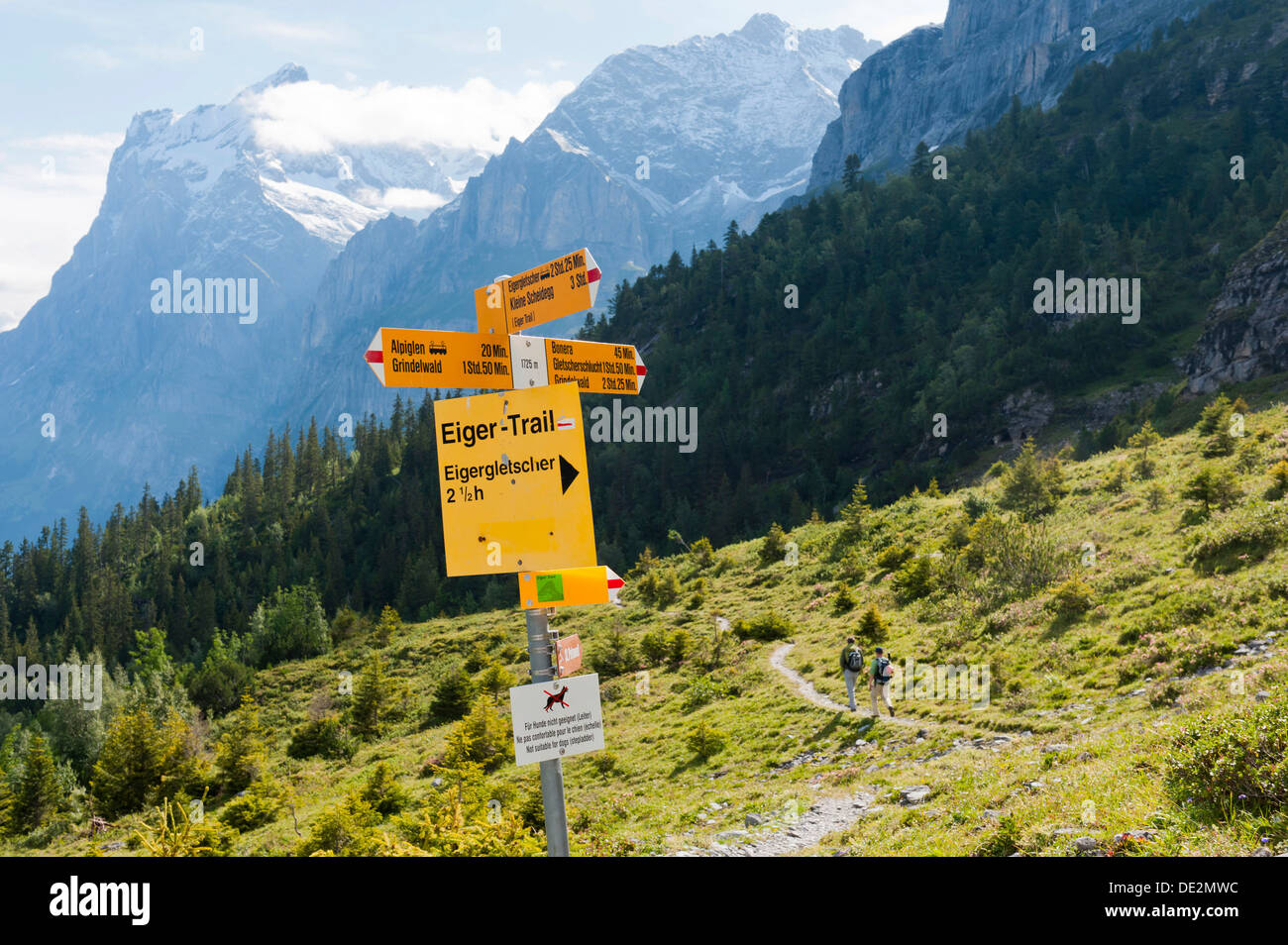 Sentier de l'eiger Banque de photographies et d’images à haute ...