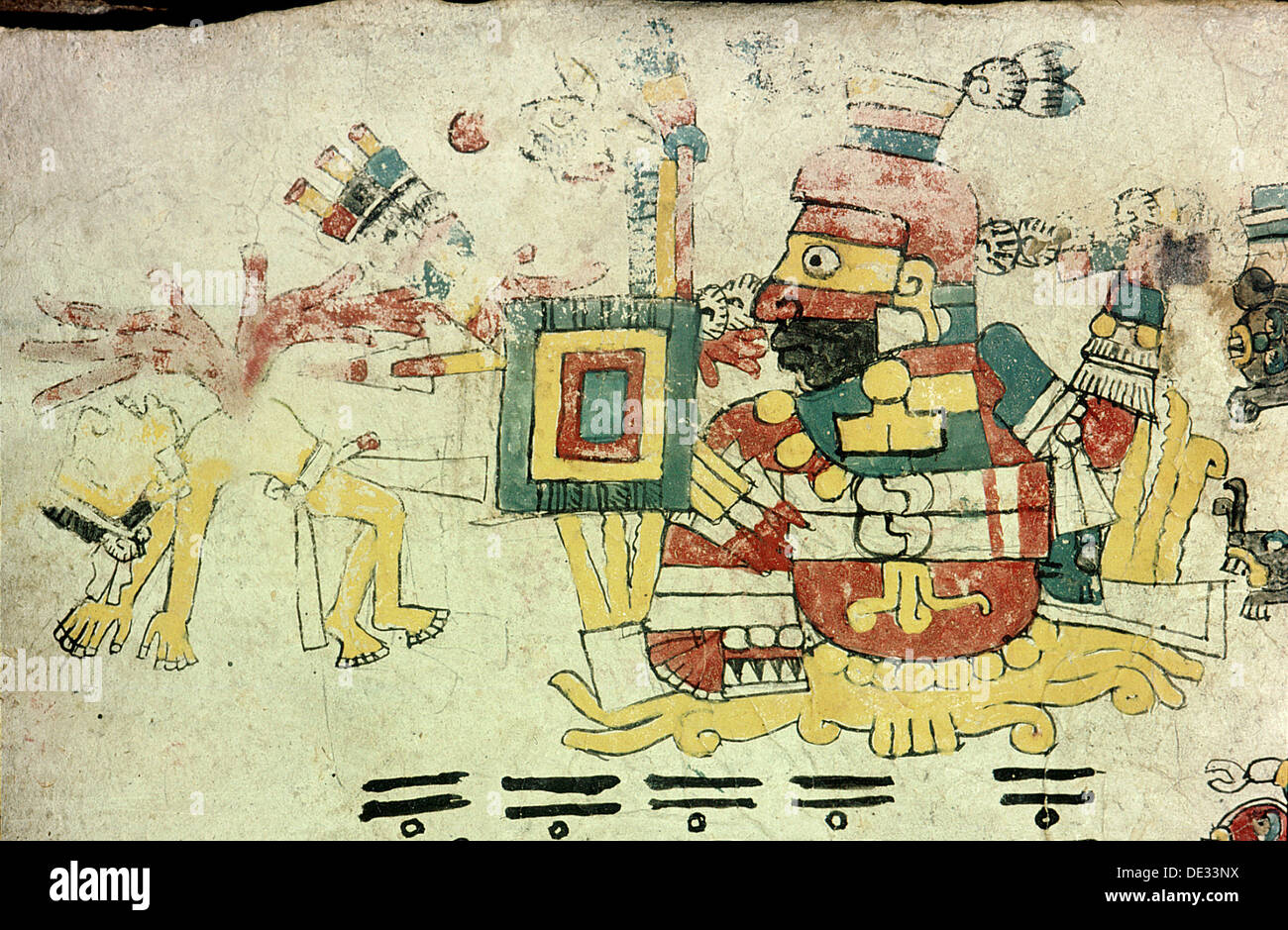 Aztec sacrifice Banque de photographies et d’images à haute résolution ...