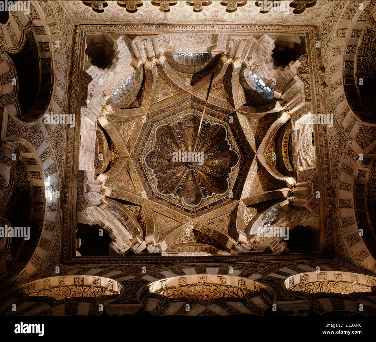 Dome ´mihrab´ great mosque córdoba Banque de photographies et d’images ...