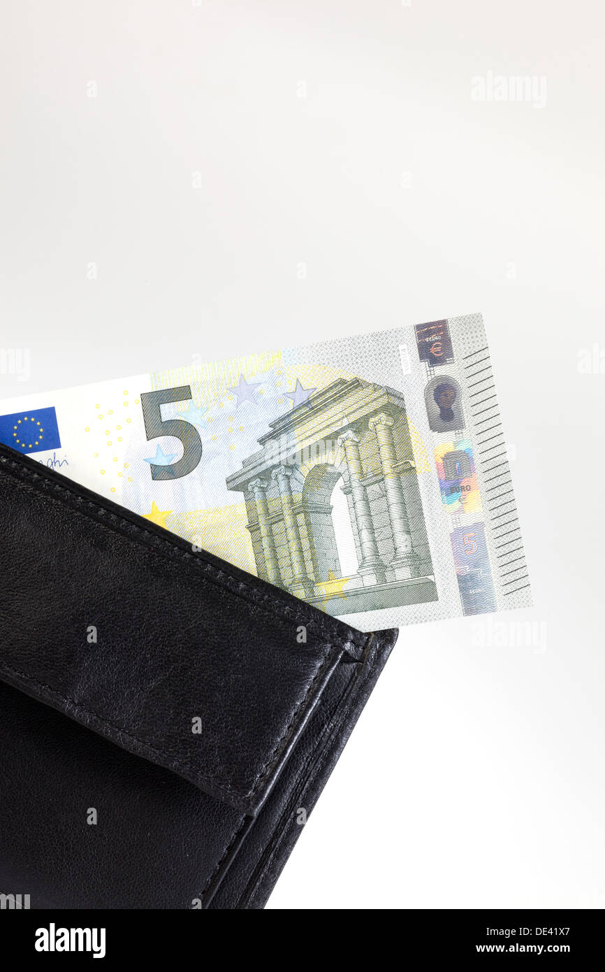 Billet 5 euro hologramme Banque de photographies et d’images à haute ...
