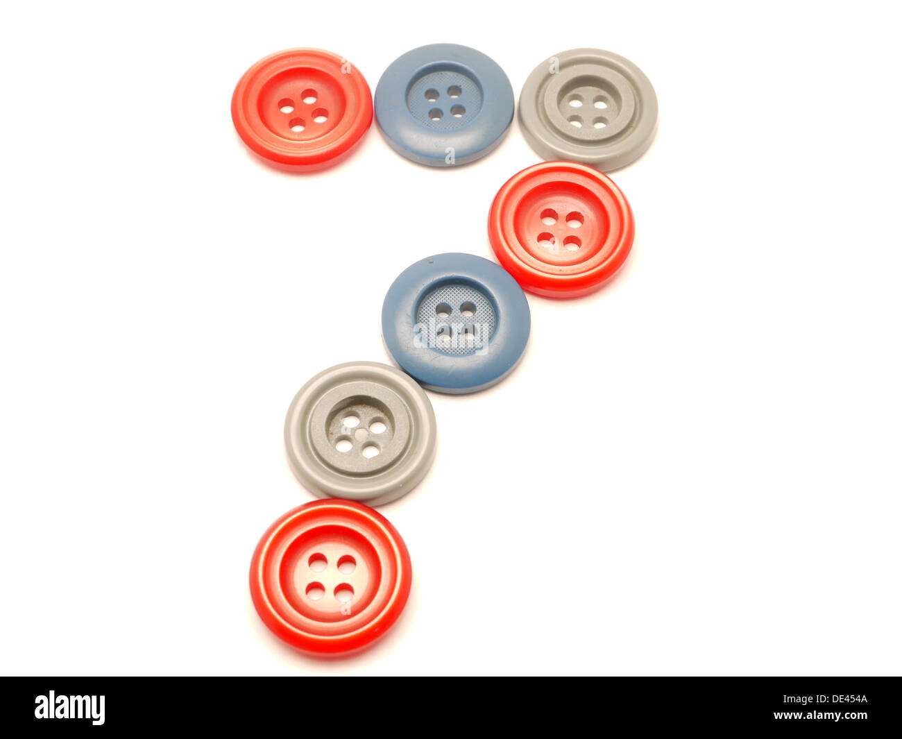 7 boutons Banque de photographies et d’images à haute résolution - Alamy