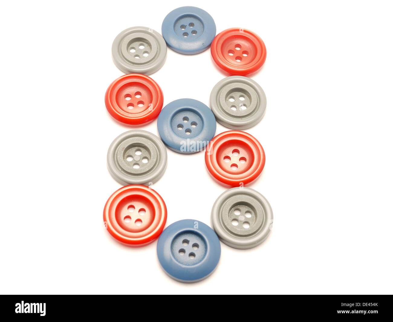 Huit boutons Banque de photographies et d’images à haute résolution - Alamy