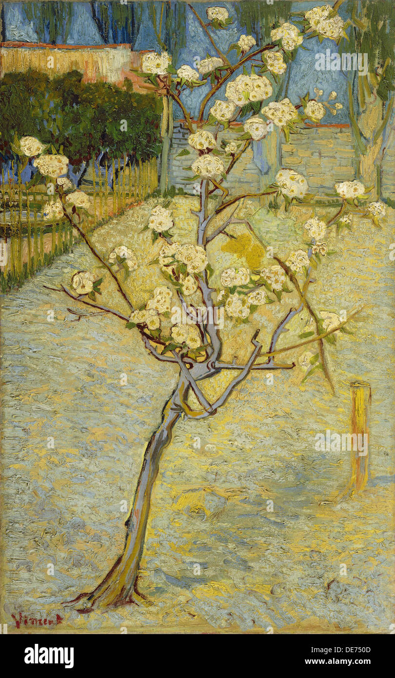 Peach tree van gogh Banque de photographies et d’images à haute ...