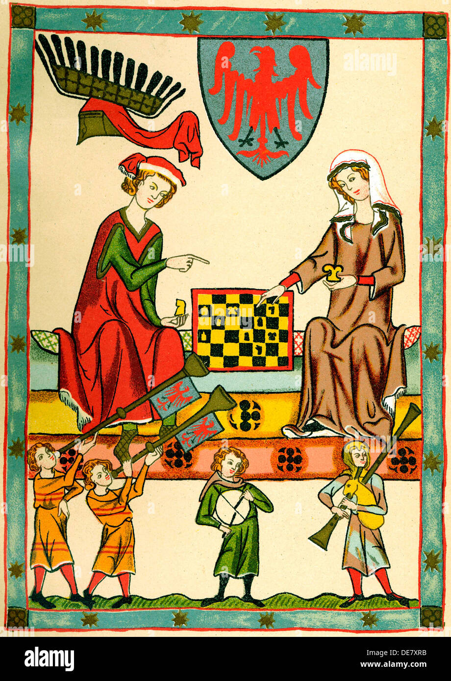 Manesse codex Banque de photographies et d’images à haute résolution ...