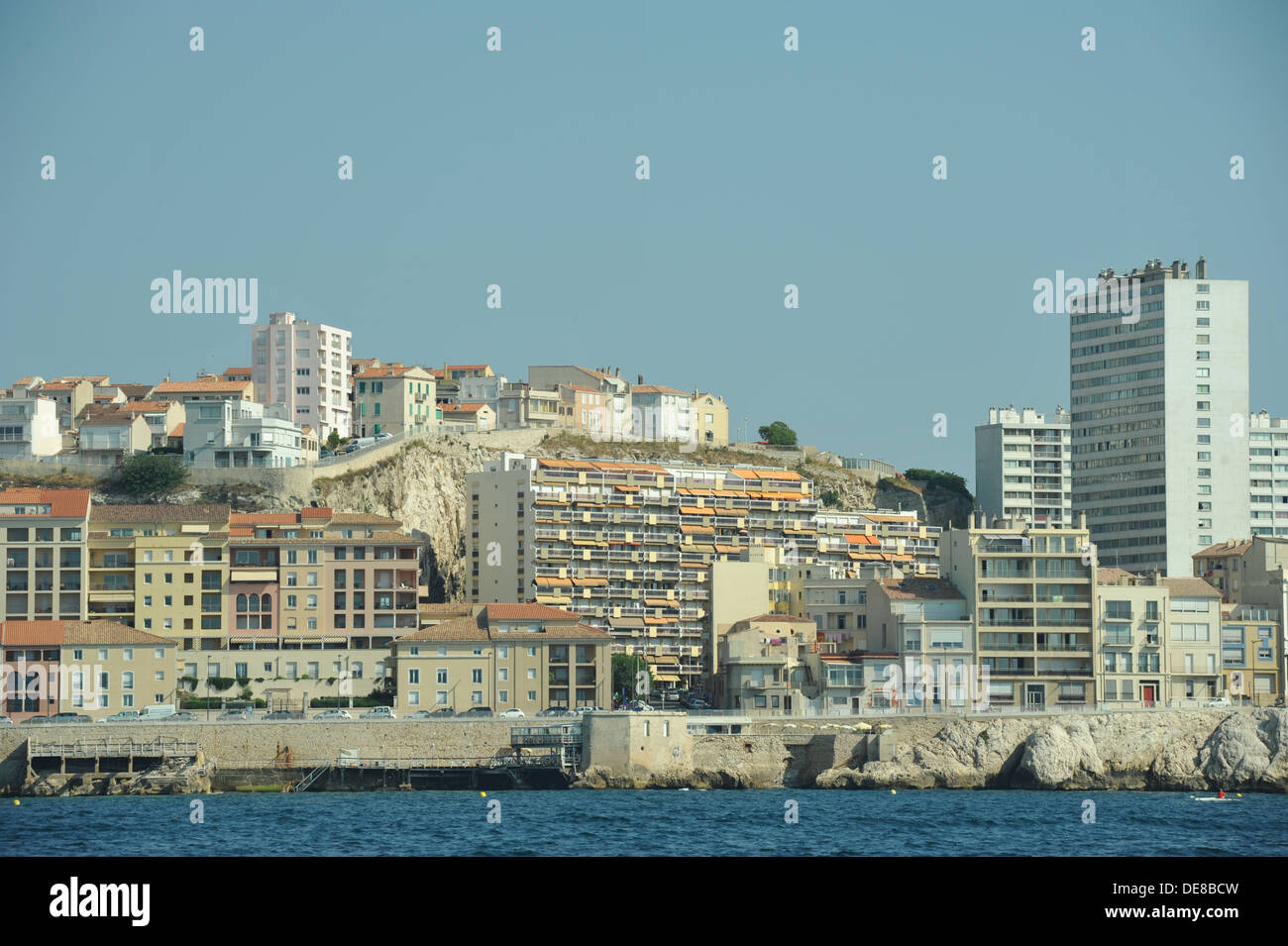Vue de marseille de la mer Banque de photographies et d’images à haute ...