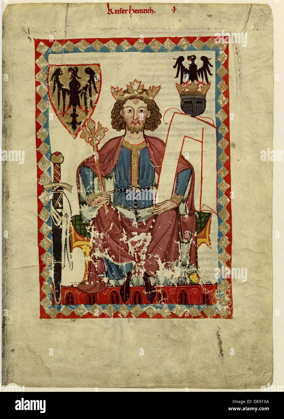 Troubadours codex manesse Banque de photographies et d’images à haute ...