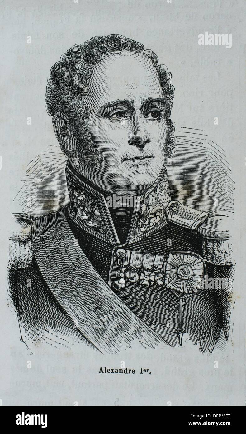 Alexandre i 1777 1825 Banque de photographies et d’images à haute ...