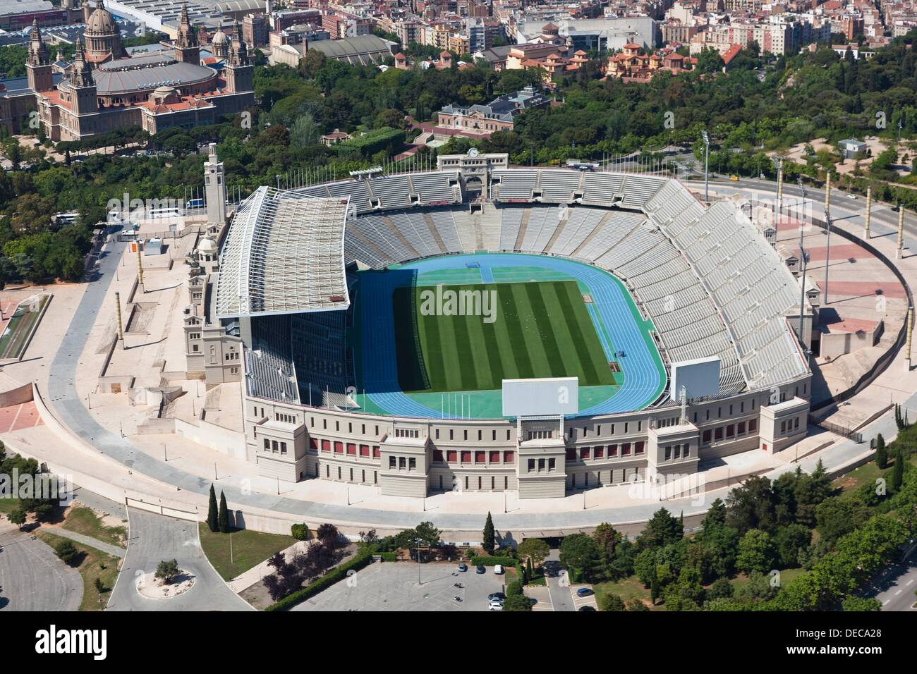 Olympic Stadium In Spain