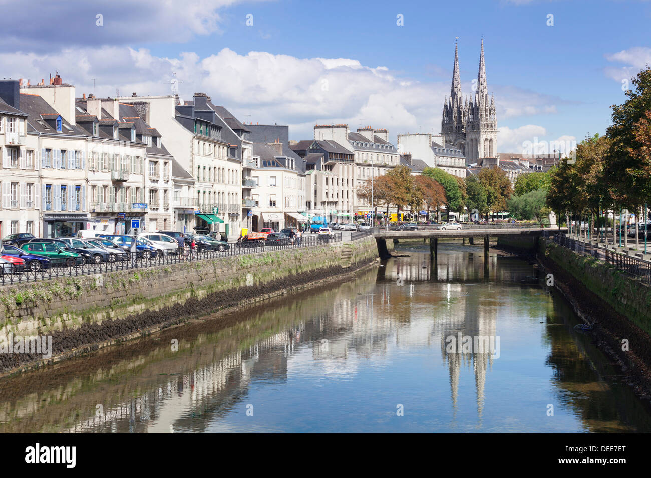 Cathédrale saint corentin de quimper Banque de photographies et d ...
