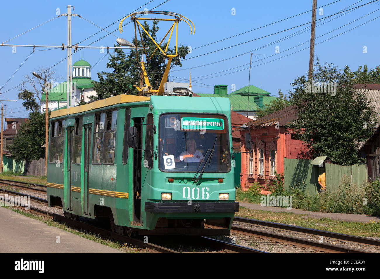 Vieux tram en bois Banque de photographies et d’images à haute ...