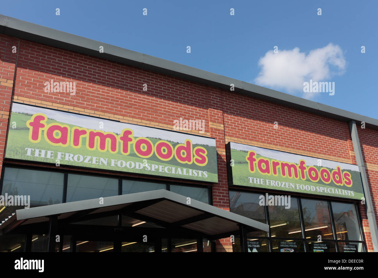 Farmfoods logo Banque de photographies et d’images à haute résolution ...