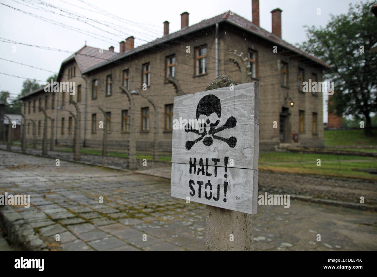 Auschwitz iii monowitz gas chamber Banque de photographies et d’images ...