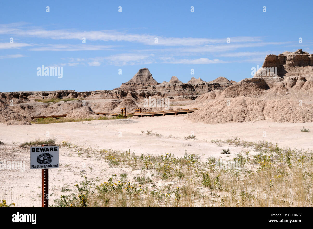 Badlands loop road Banque de photographies et d’images à haute ...
