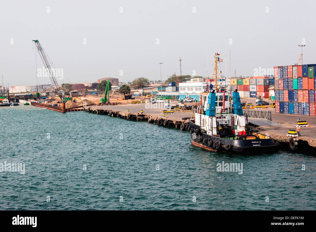 Liberia monrovia harbour Banque de photographies et d’images à haute ...