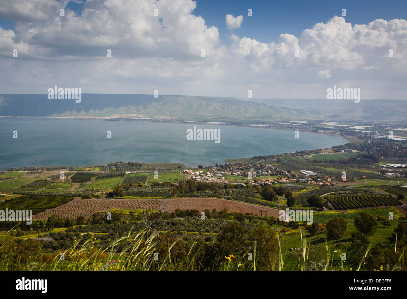 Tiberias sea of galilee lake tiberias Banque de photographies et d ...