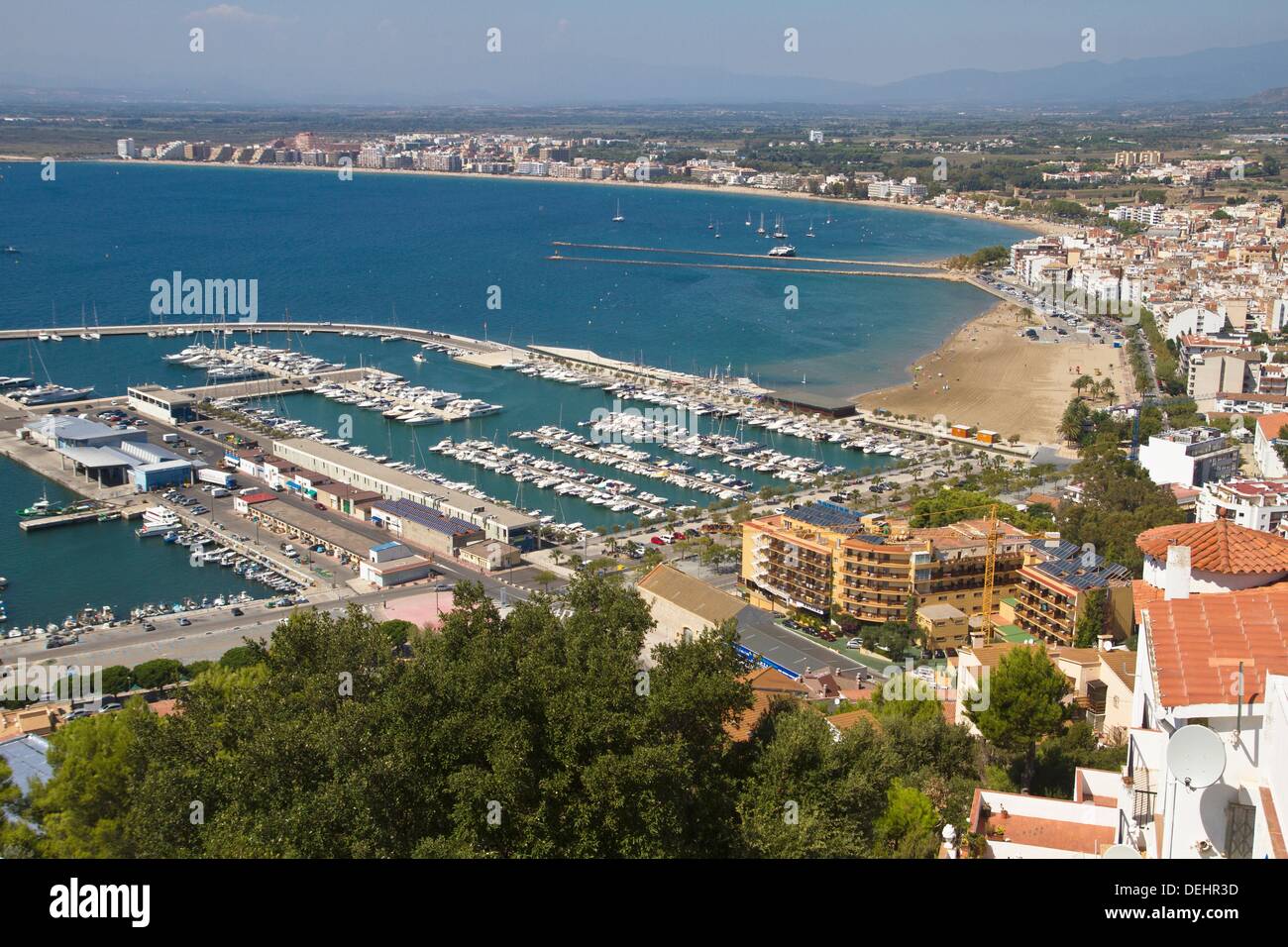 Golfe de Roses Espagne, Catalogne, province de Gérone, de l'Alt Empordà ...