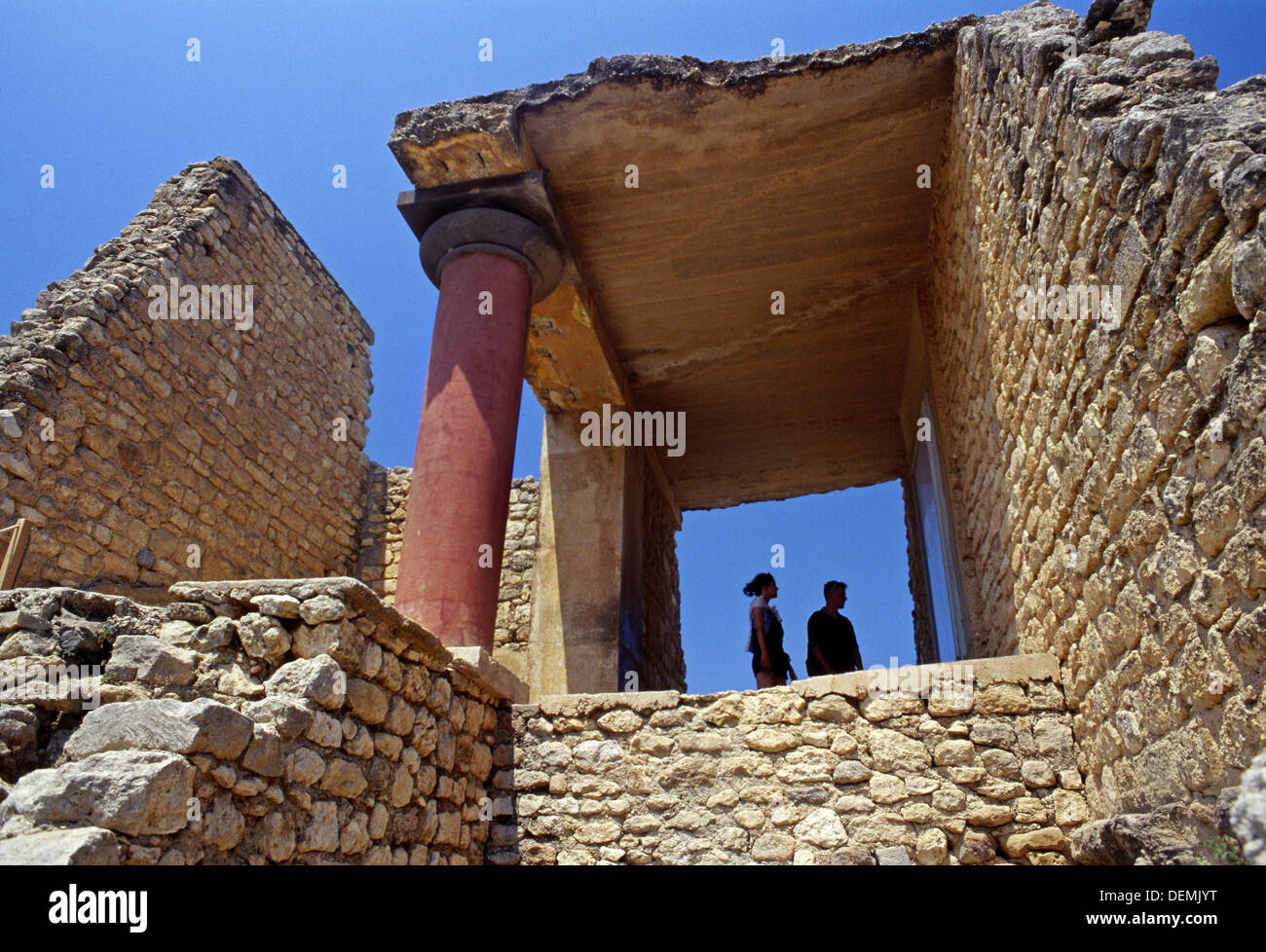 Minoan crete woman Banque de photographies et d’images à haute ...