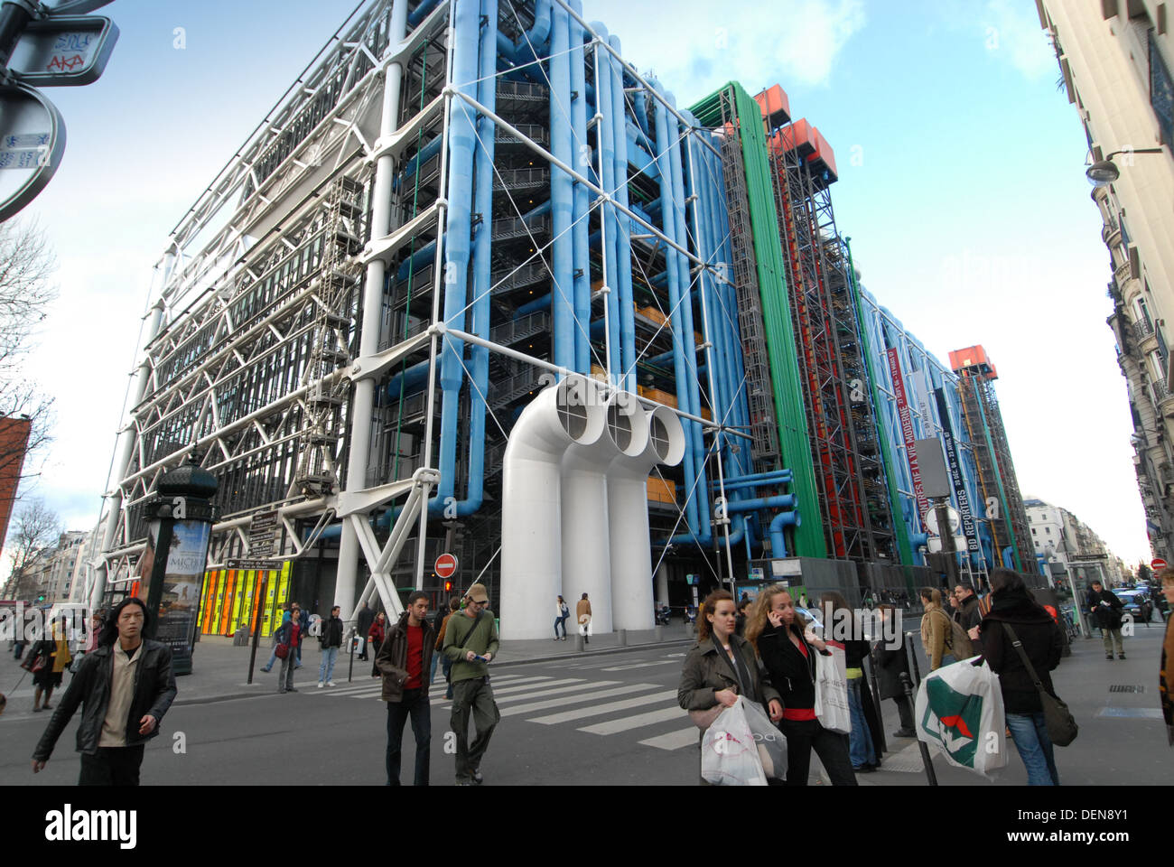 Inside pompidou centre paris Banque de photographies et d’images à ...