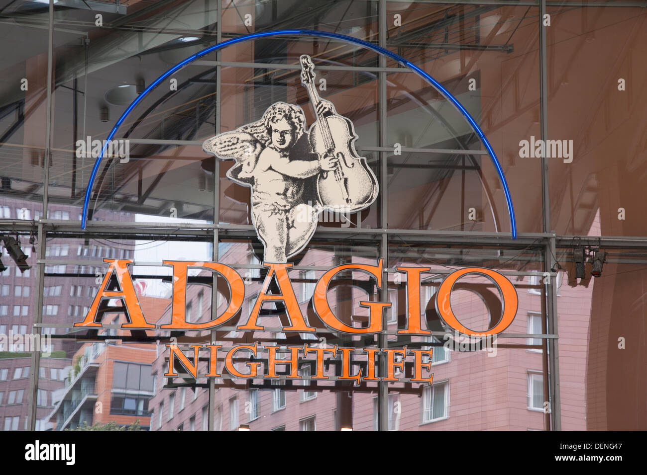Adagio logo Banque de photographies et d’images à haute résolution - Alamy