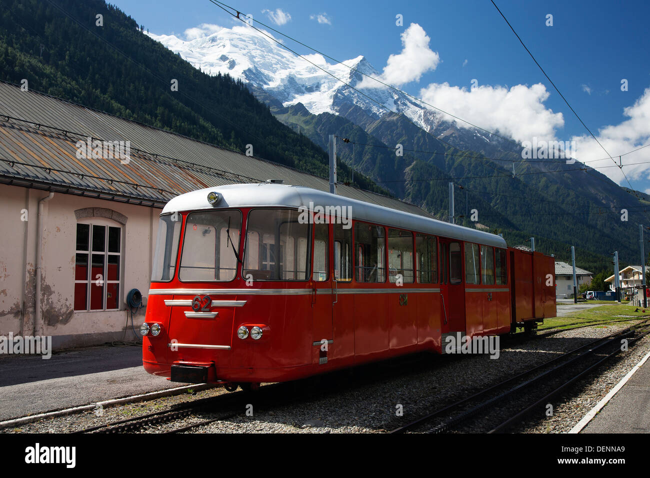 La gare de montenvers chamonix Banque de photographies et d’images à ...