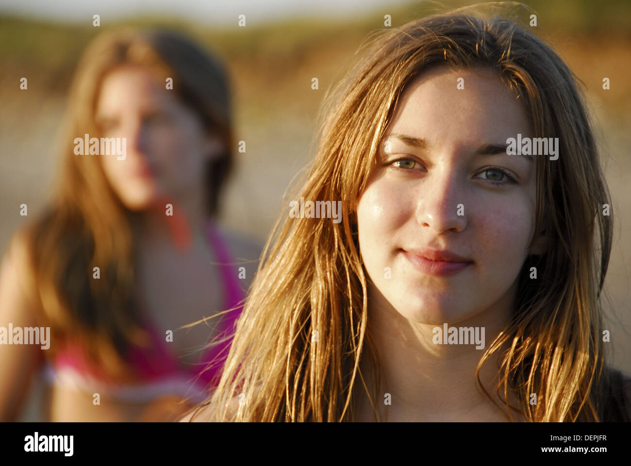 Jeune Fille Bikini De 13 Ans Banque De Photographies Et Dimages à