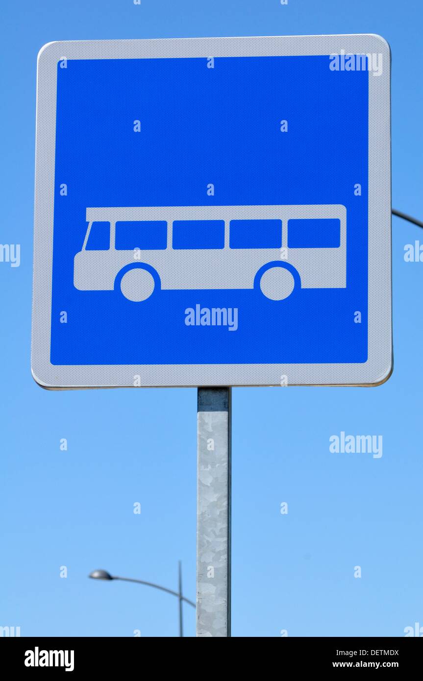 French bus stop sign Banque de photographies et d’images à haute ...