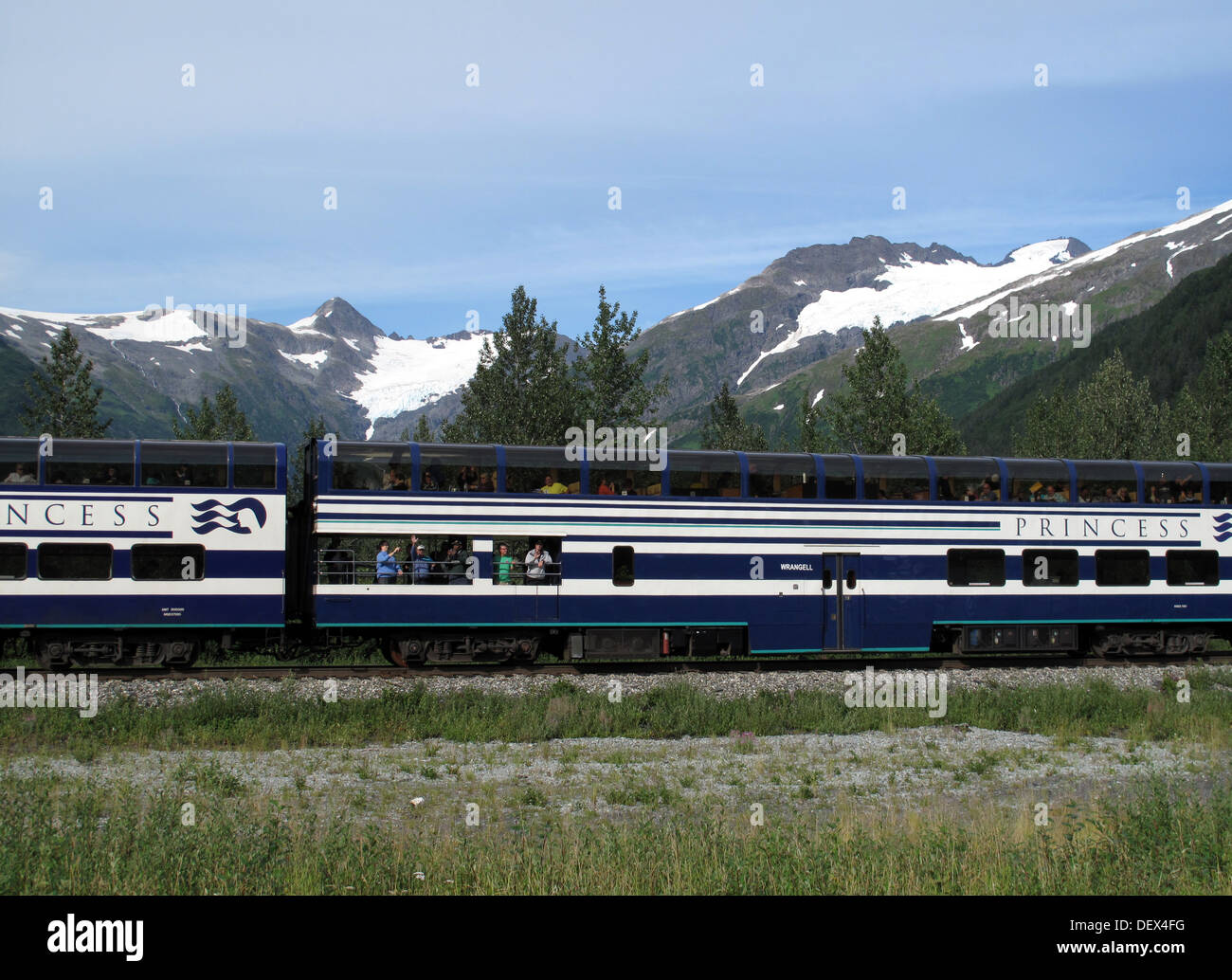 Voyager en alaska en train Banque de photographies et d’images à haute ...