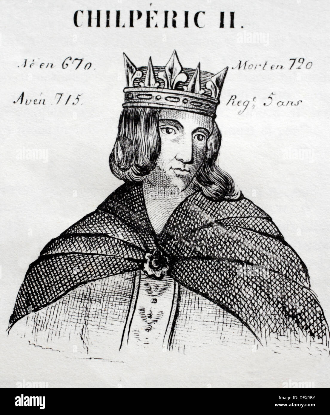 Chilpéric Ii Banque d'image et photos - Alamy