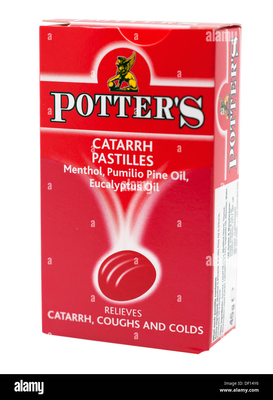 Pastilles menthol Banque d'images détourées - Alamy
