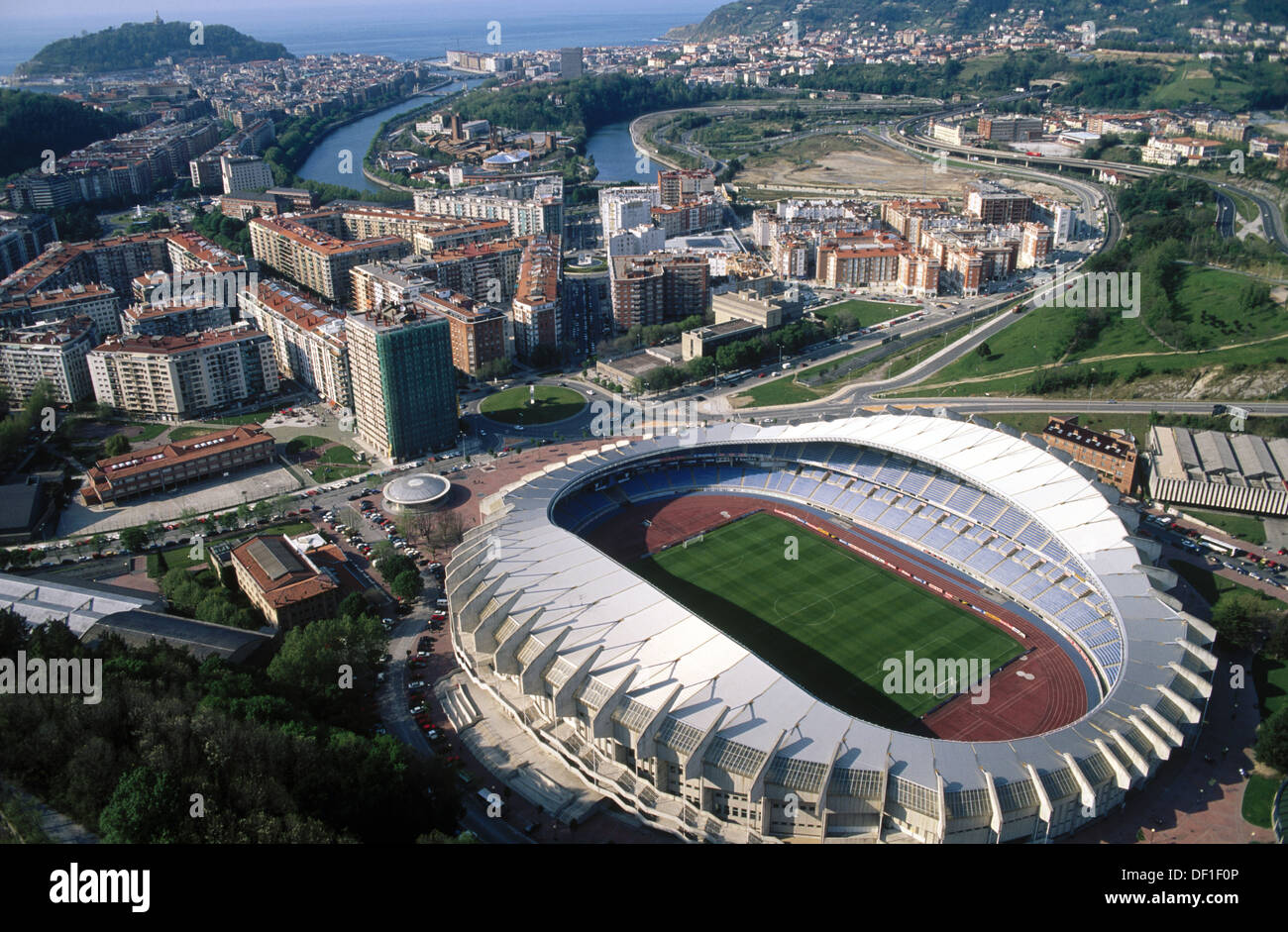 Stade Anoeta. Donostia / San Sebastian. Guipuzcoa. L'Espagne Photo ...