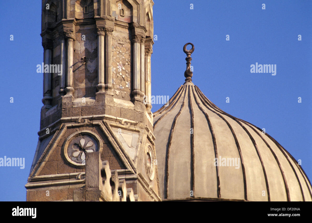Dome Al Azhar Mosque Cairo Egypt Banque d'image et photos - Alamy
