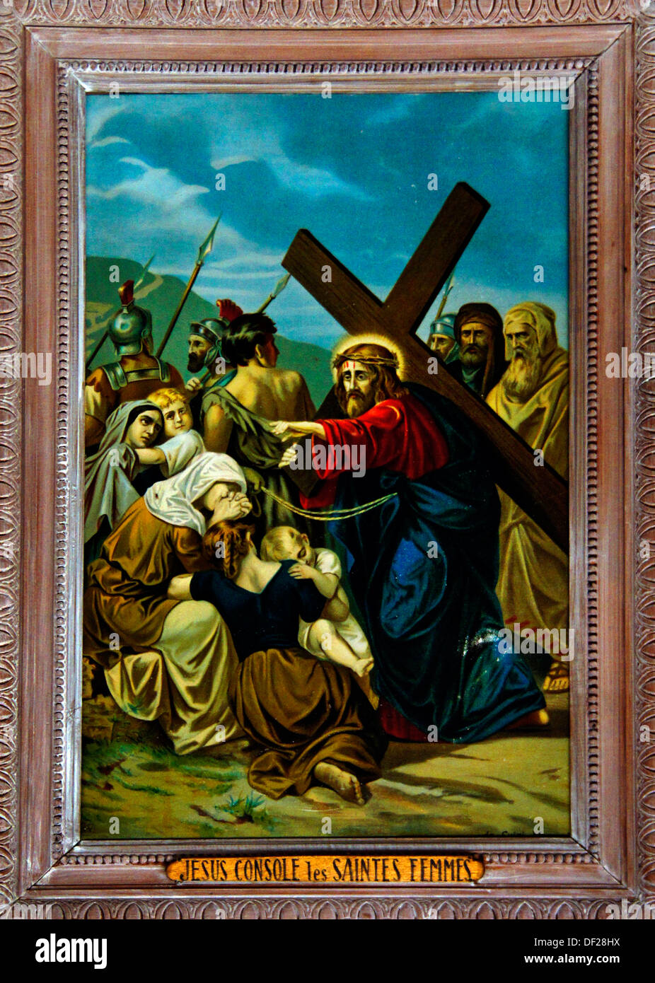 Jesus console les Banque de photographies et d’images à haute ...