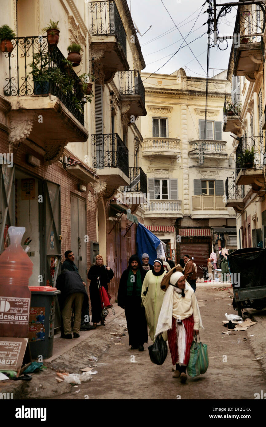La zone autour de la rue Tétouan, construit par un juif de la famille ...