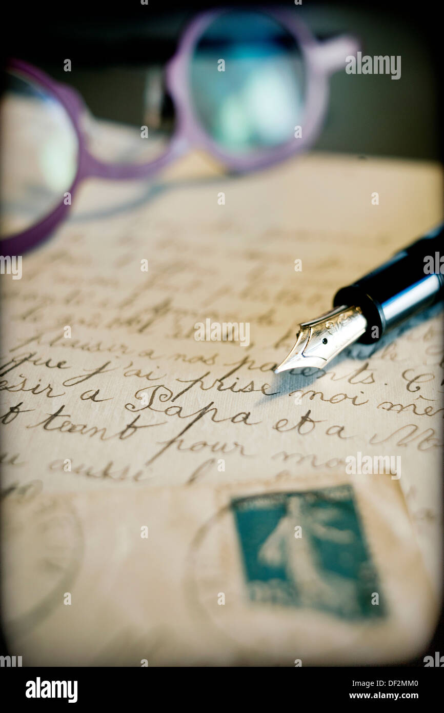 Letras de letras de texto Banque de photographies et d’images à haute ...