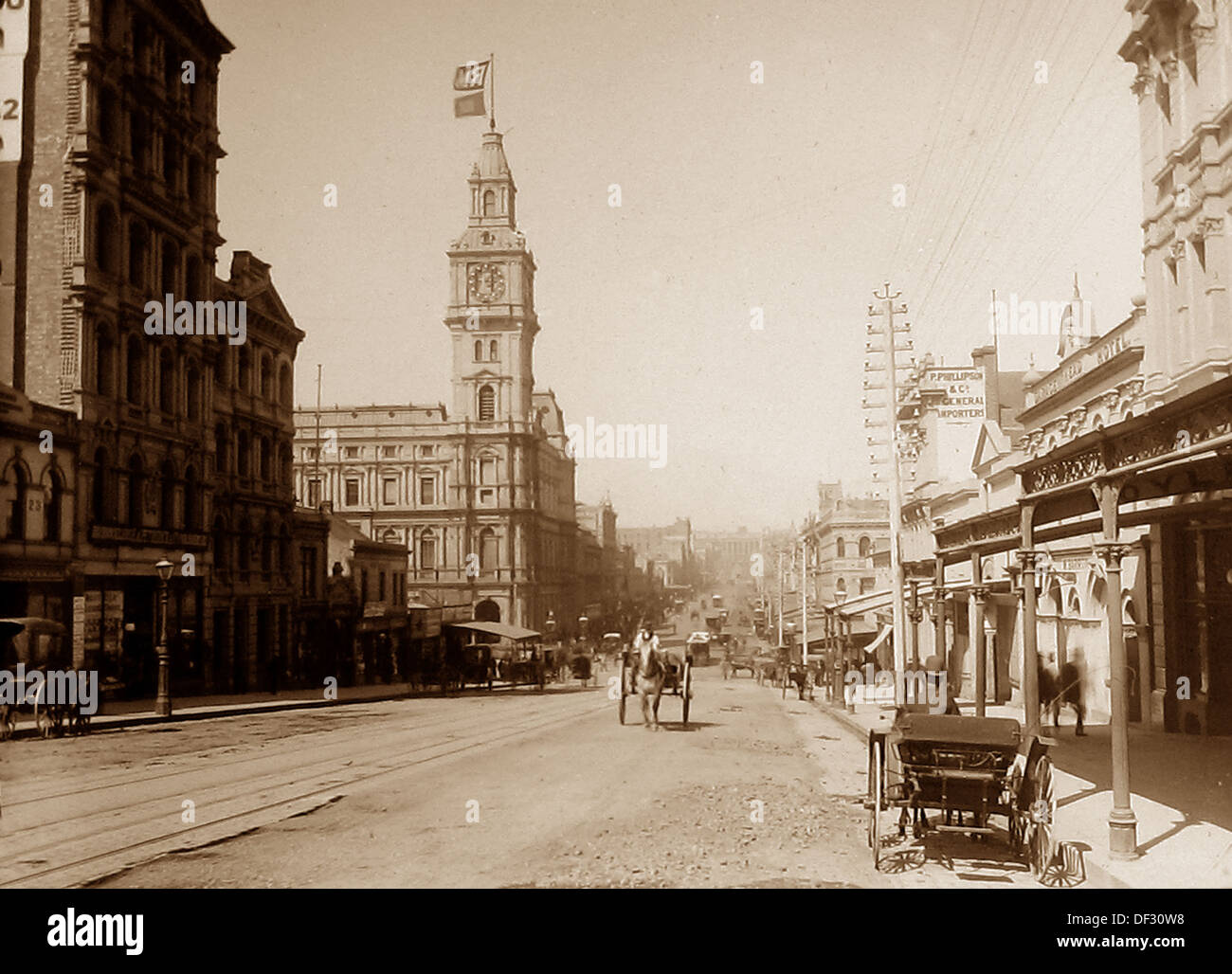 Bourke street melbourne Banque de photographies et d’images à haute ...