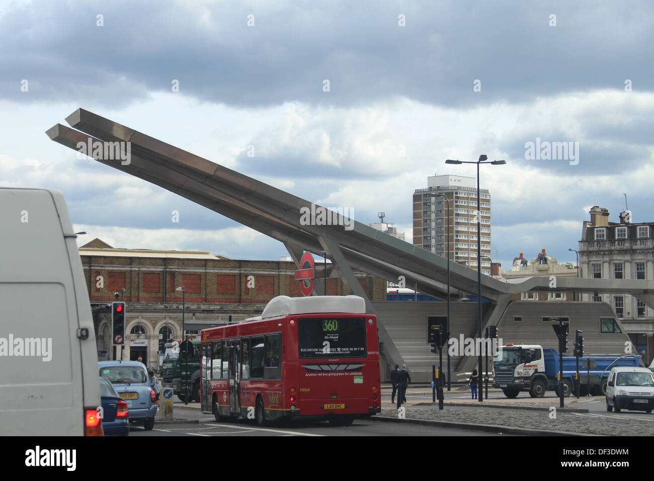 Vauxhall cross station de bus Banque de photographies et d’images à ...