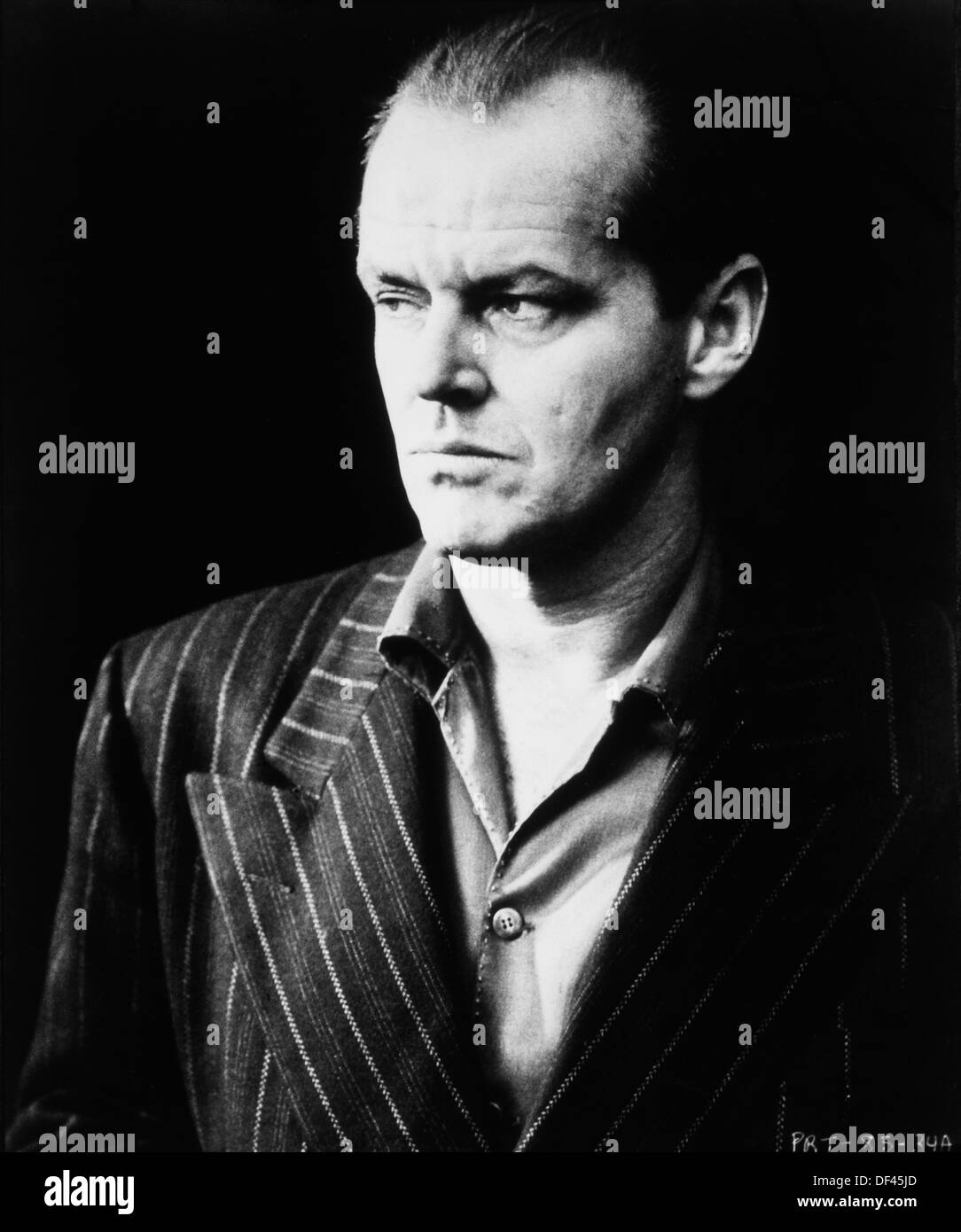Jack nicholson portrait Banque d'images noir et blanc - Alamy