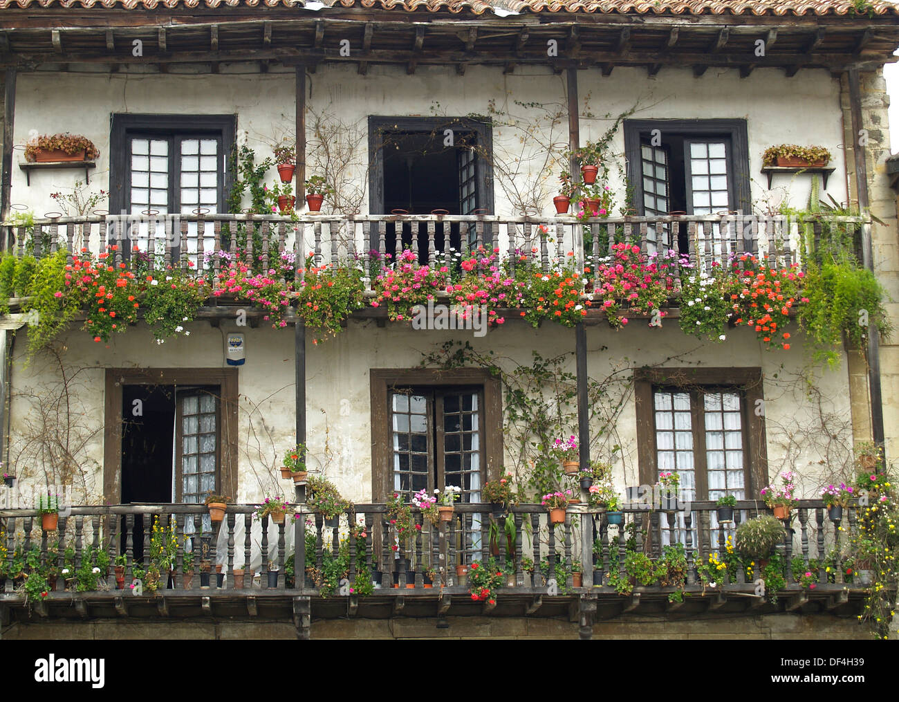Spanish Style Balcony Garden