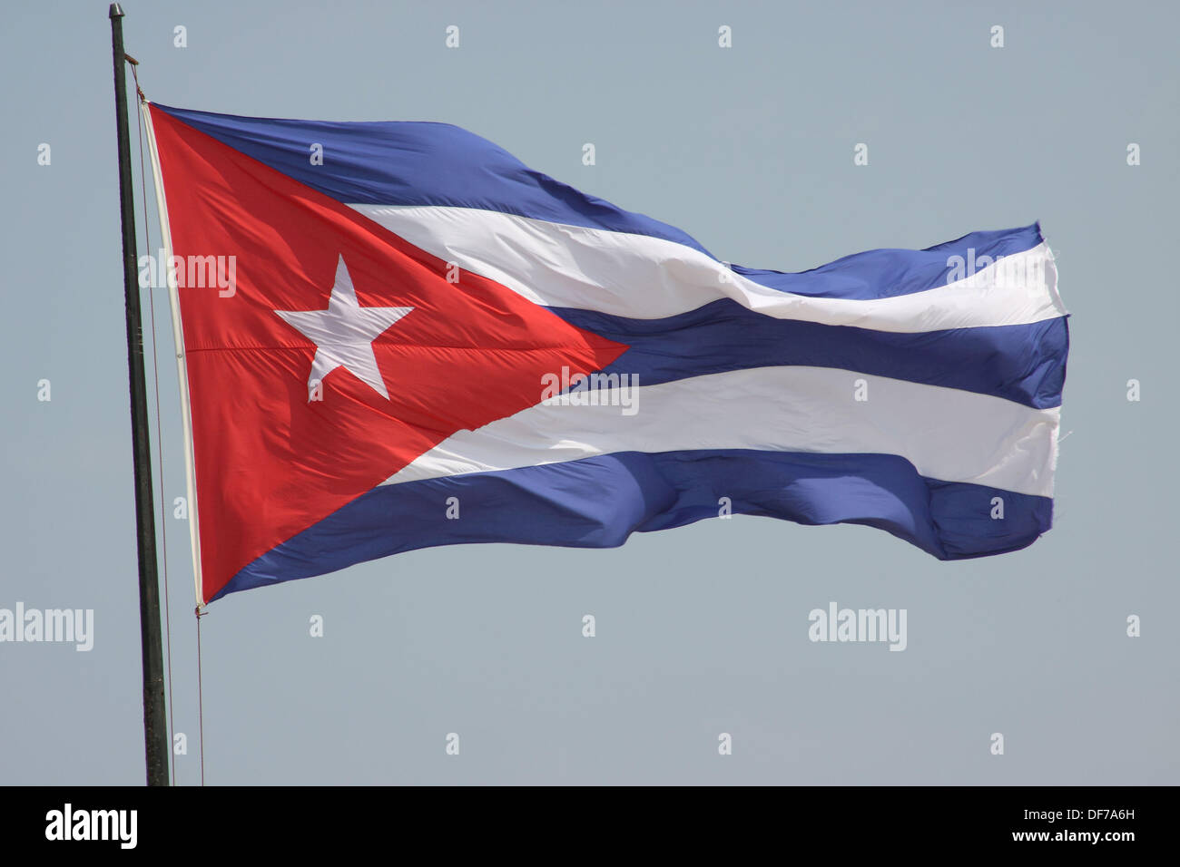 Flag of cuba Banque de photographies et d’images à haute résolution - Alamy