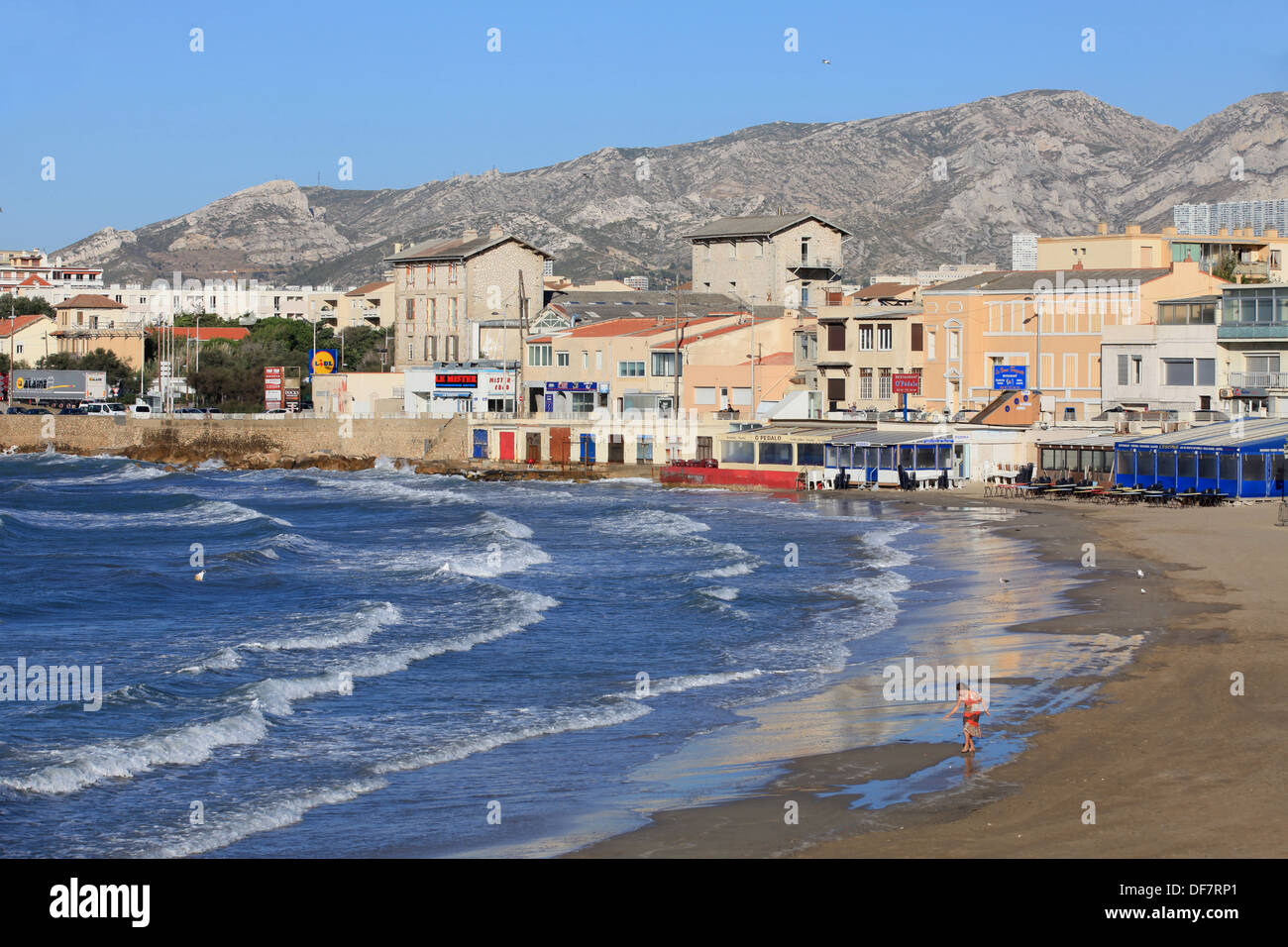 Plage pointe rouge marseille Banque de photographies et d’images à ...