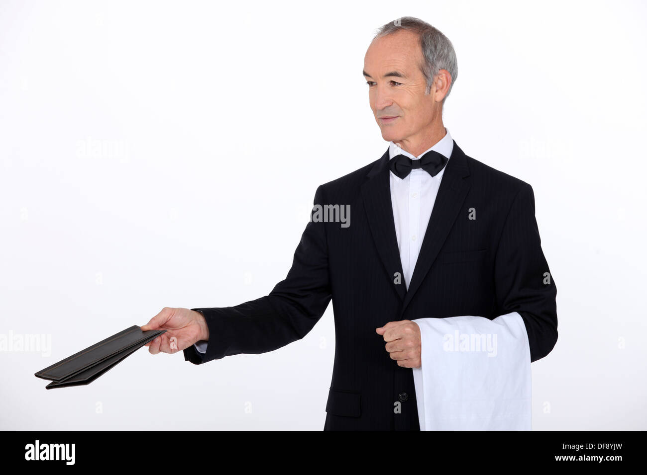 Waiter profile Banque de photographies et d’images à haute résolution ...