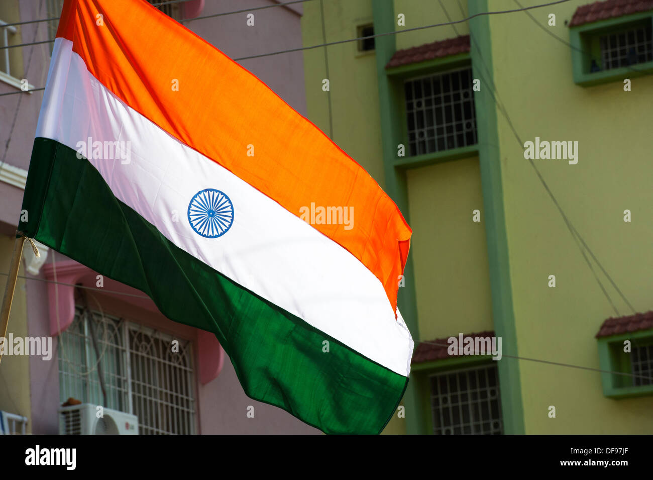 Indian flag Banque de photographies et d’images à haute résolution - Alamy
