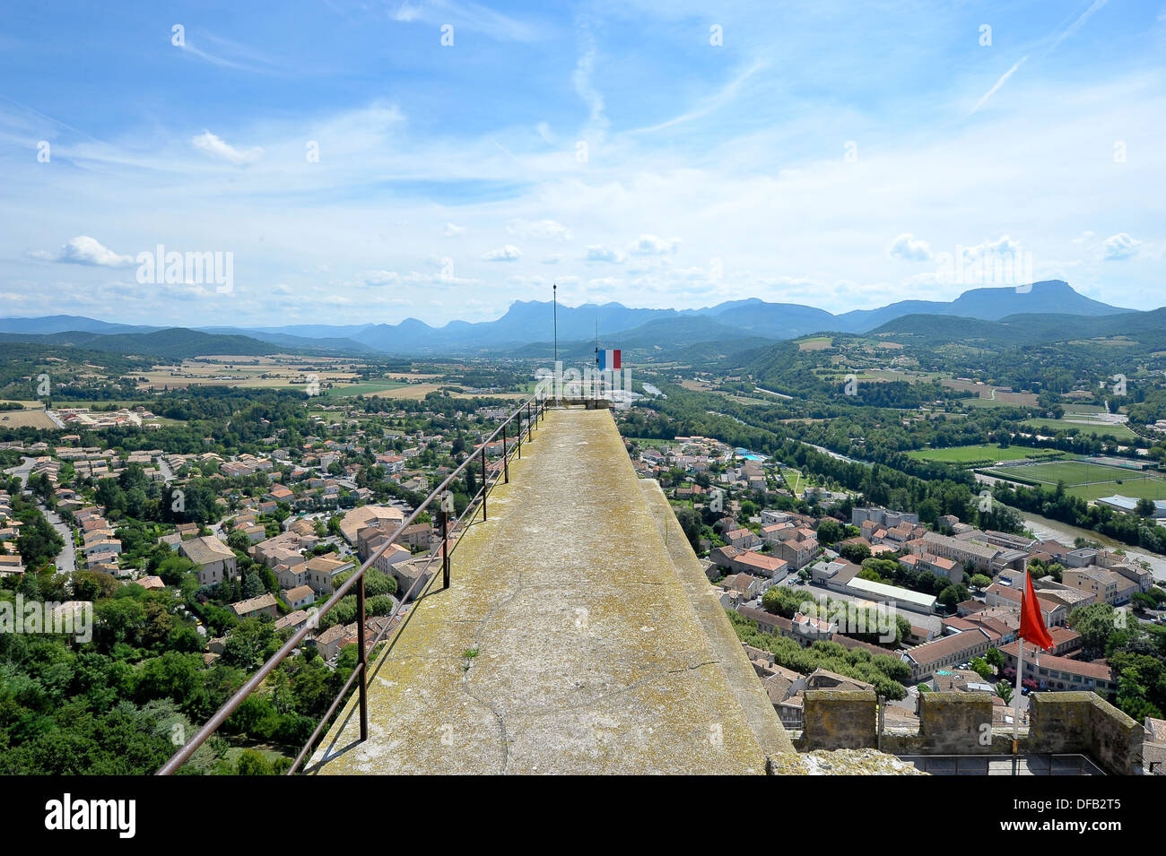 Vue depuis les hauts remparts Banque de photographies et d’images à ...