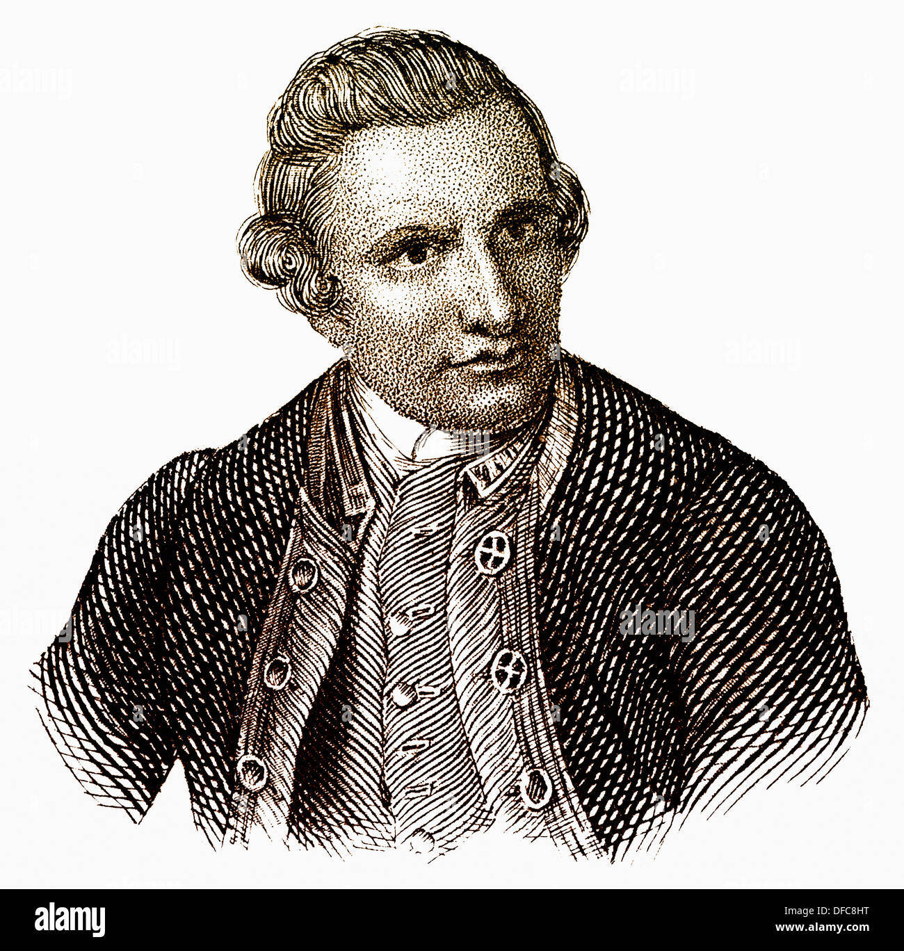 Captain james cook portrait Banque de photographies et d’images à haute ...