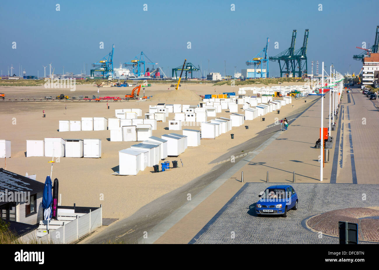 Zeebrugge beach belgium Banque de photographies et d’images à haute ...