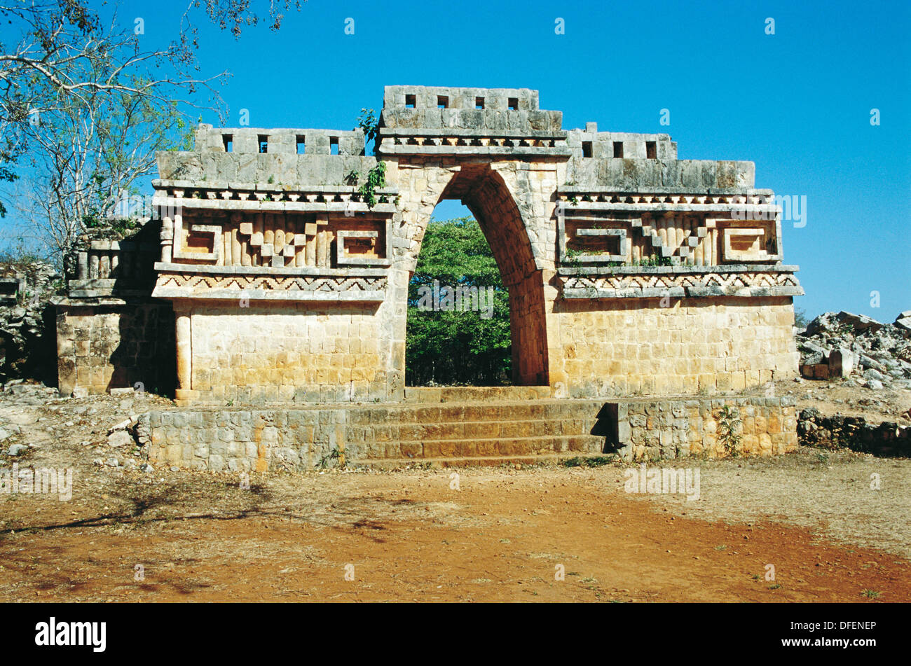 Arch labna mayan ruins yucatan Banque de photographies et d’images à ...