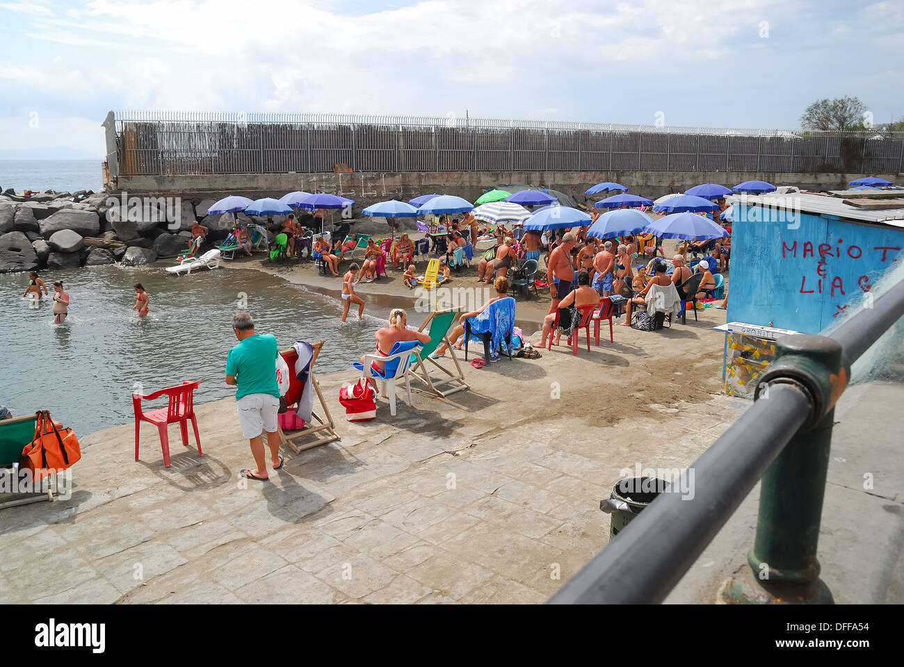 Plage de mappatella Banque de photographies et d’images à haute ...