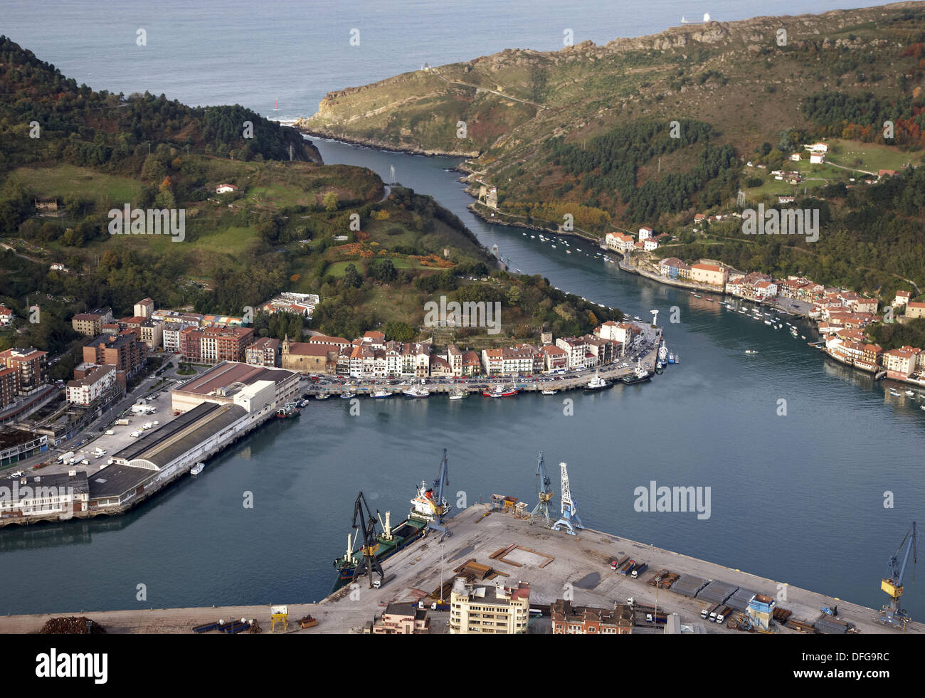 Port de Pasaia, Guipuzcoa, Pays Basque, Espagne Photo Stock - Alamy