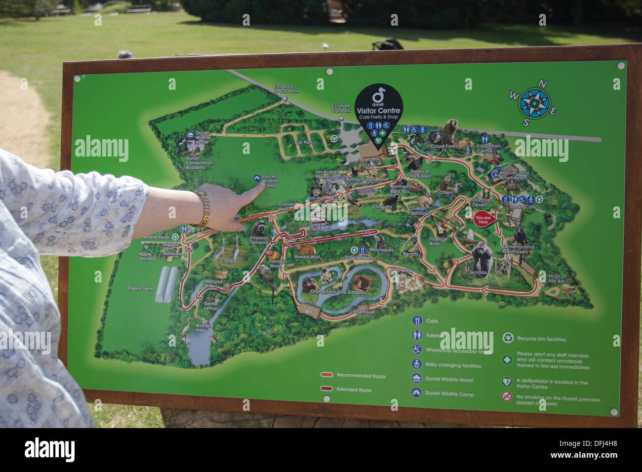 Durrell wildlife conservation park Banque de photographies et d’images ...