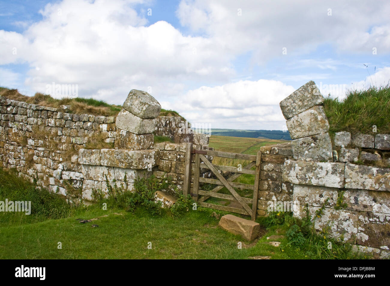 Mur hadrians milecastle Banque de photographies et d’images à haute ...